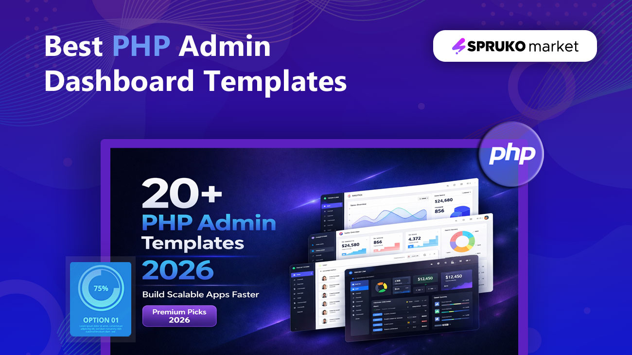 20 Best PHP Admin Dashboard Templates (2026) for Scalable Web Applications
